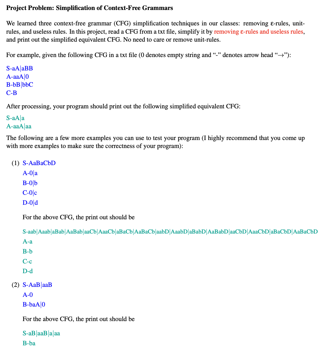 In java, write a program that: Project Problem: | Chegg.com
