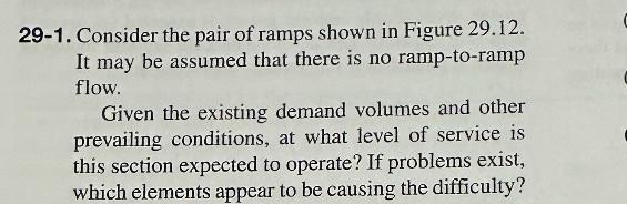 Solved 29-1. Consider the pair of ramps shown in Figure | Chegg.com