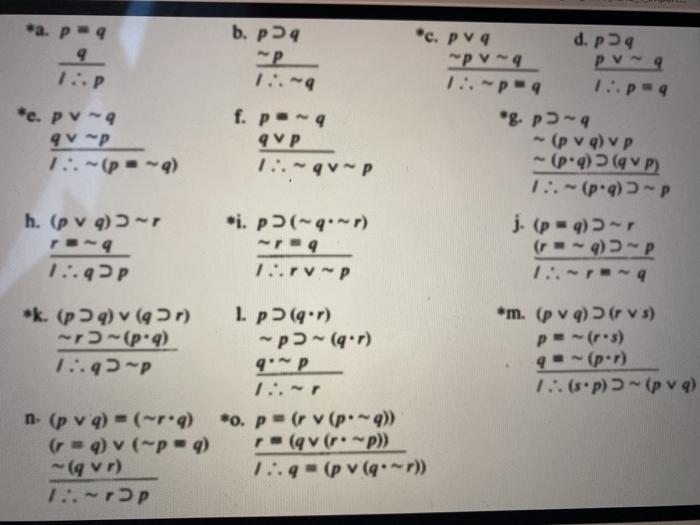 Solved Use the Long Truth Table Method to determine whether | Chegg.com