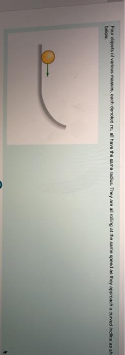 Solved Four objects of various masses, each denoted m, all | Chegg.com