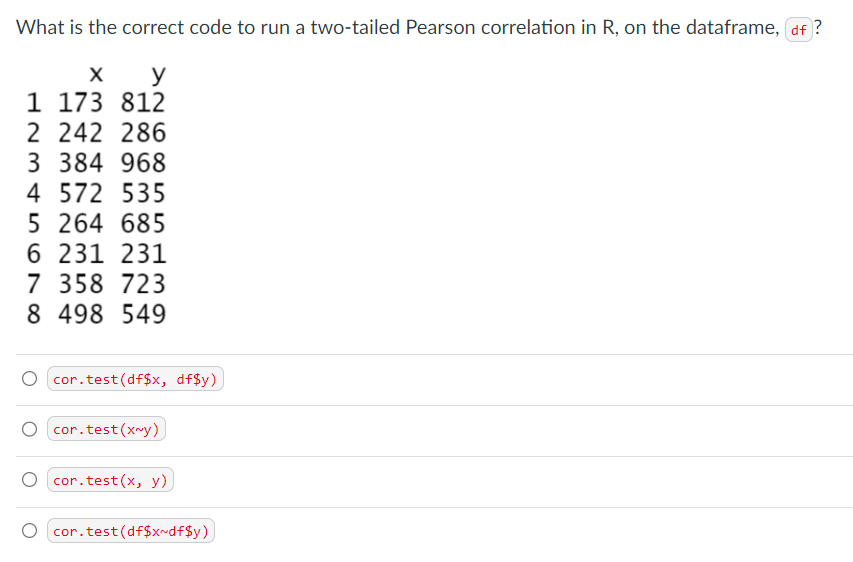 Solved Using R Studio please... What is the correct code to | Chegg.com