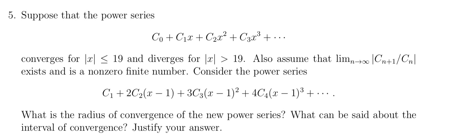 Solved Suppose that the power | Chegg.com