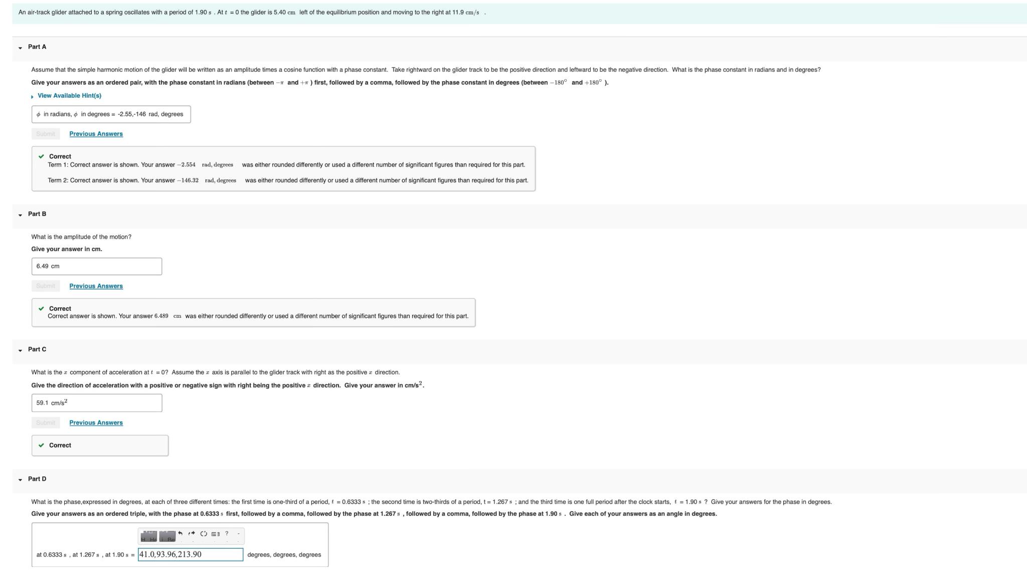 Solved Can you help with part D | Chegg.com