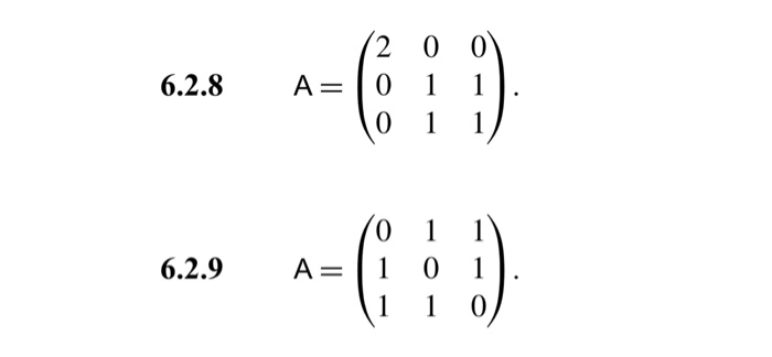 Solved Find the eigenvalues and corresponding normalized | Chegg.com
