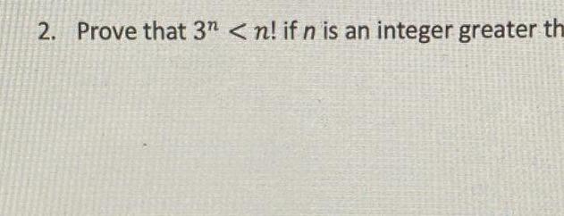 Solved 2. Prove that 3n | Chegg.com