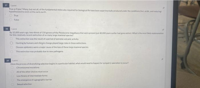 Solved 37 Toom True or False Mary, but not all of the | Chegg.com