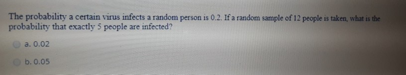 Solved QUESTION 11 A test has 5 multiple choice questions | Chegg.com