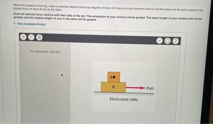 Solved A person pulls horizontally on block B in the figure | Chegg.com