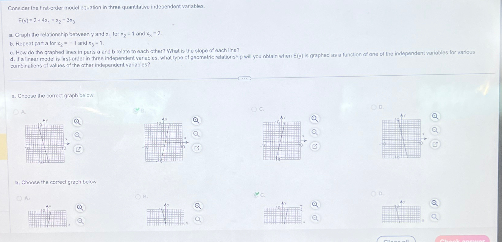 Solved Consider the first-order model equation in three | Chegg.com