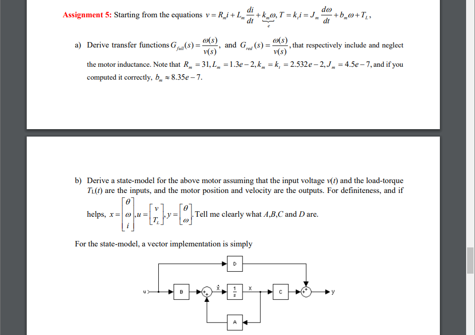 Please answer quesition b.Clearly stating the matrix | Chegg.com