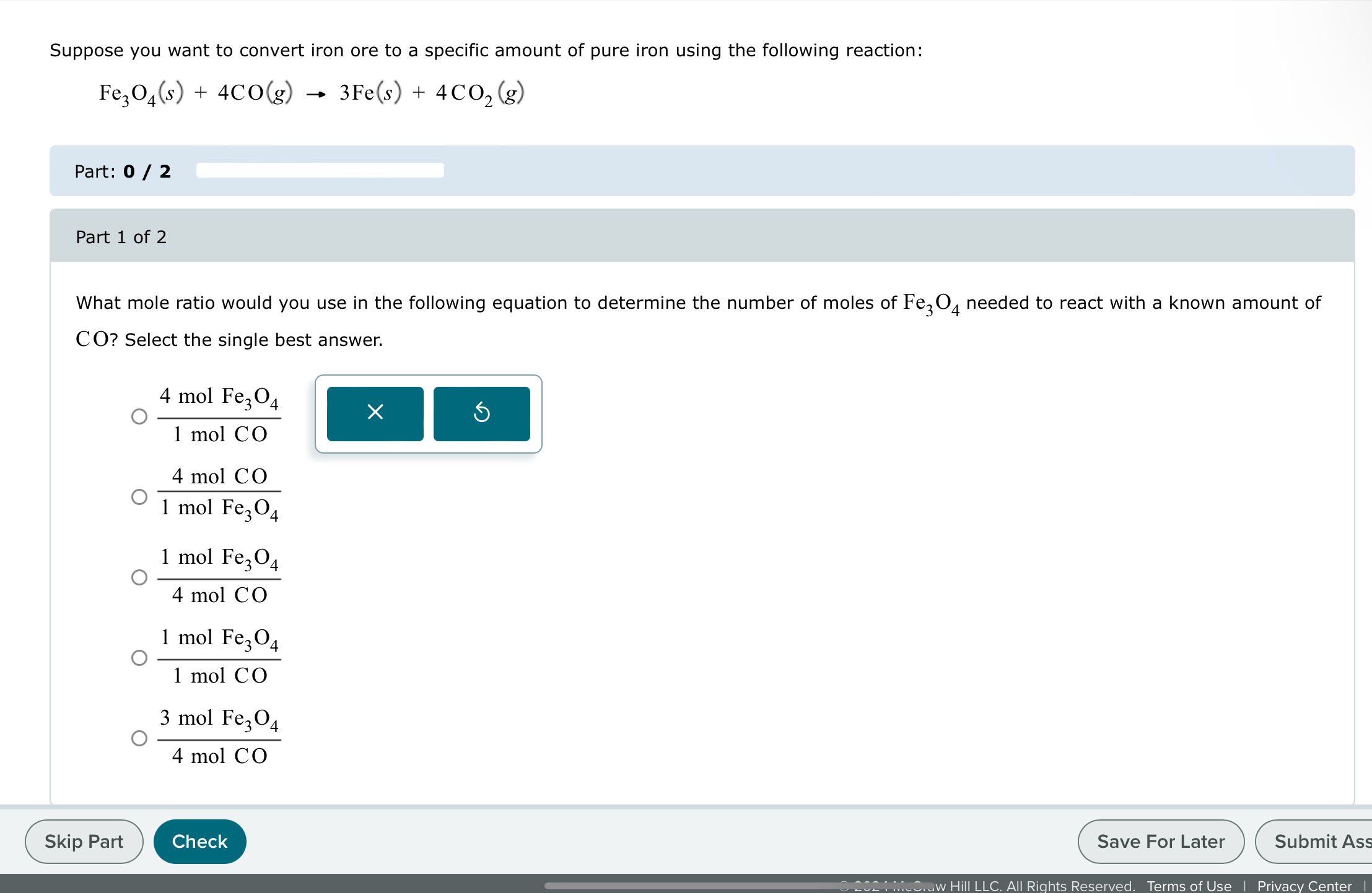 Solved Suppose you want to convert iron ore to a specific | Chegg.com