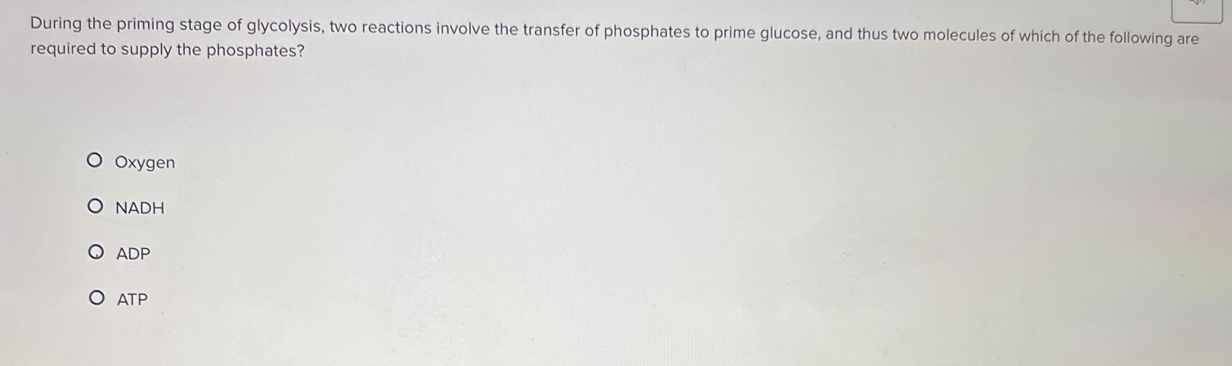 Solved During the priming stage of glycolysis, two reactions | Chegg.com