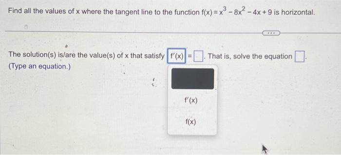 Solved Find the point on the graph of the given function at | Chegg.com