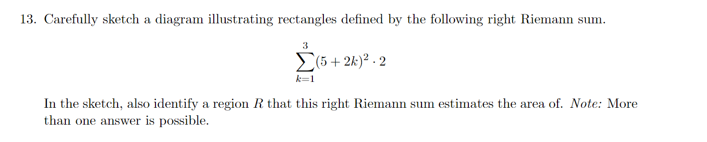 Carefully sketch a diagram illustrating rectangles | Chegg.com