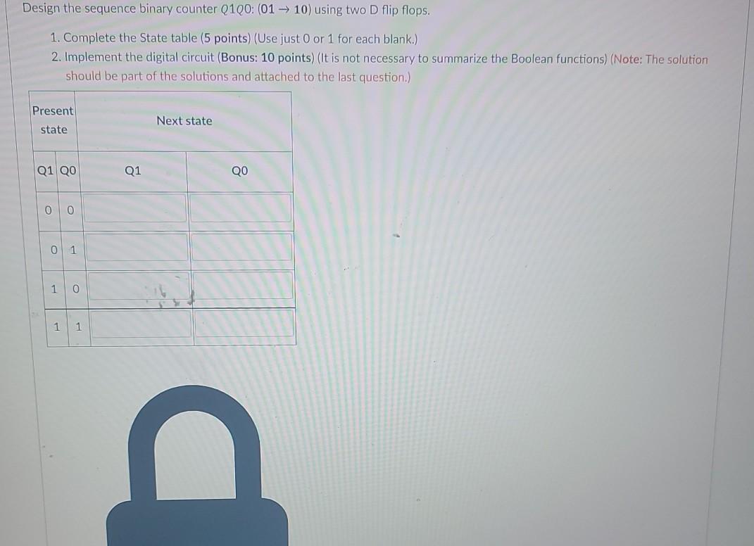 Solved What is the counting pattern for the following | Chegg.com