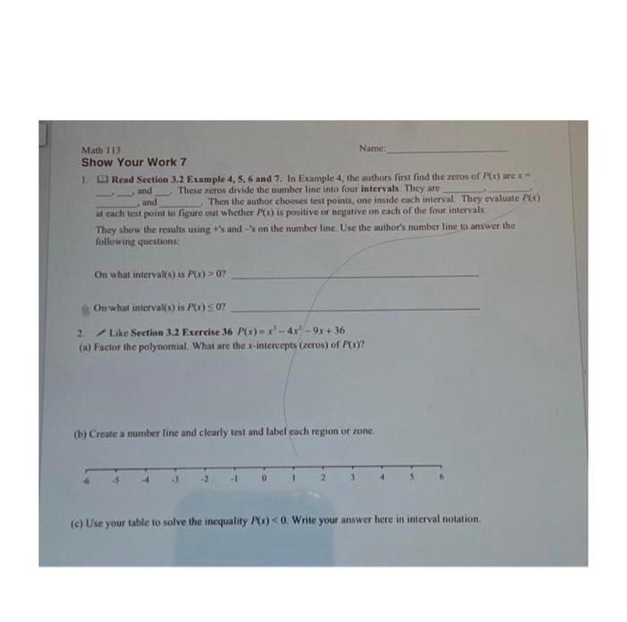 Solved 1. G Read Section 3,2 Example 4, 5, 6 and 7. In | Chegg.com