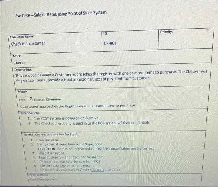 Solved General Requirements You will create an | Chegg.com
