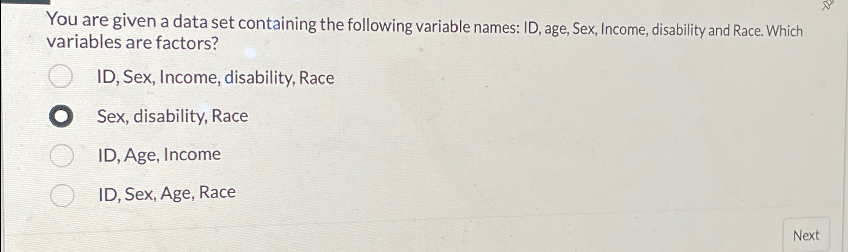 Solved You are given a data set containing the following | Chegg.com