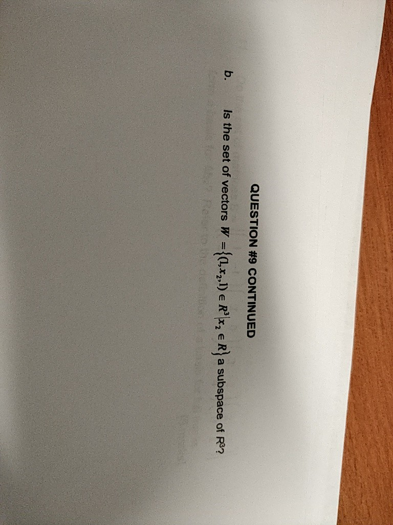 Solved 9. a. Is the set of all 3x3 lower triangular matrices | Chegg.com