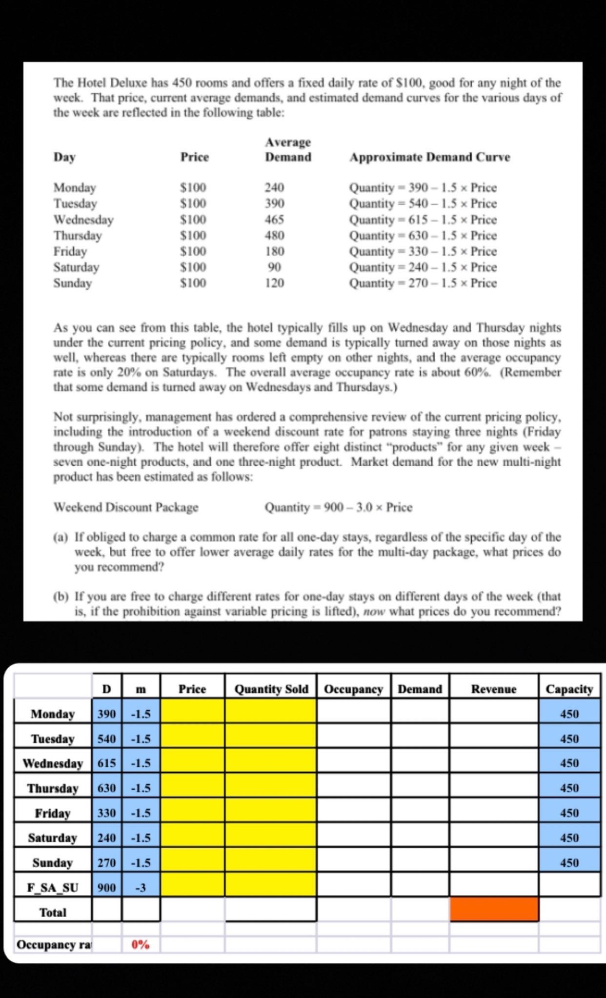 Solved Pls use excel to solve this and show eachstep on | Chegg.com