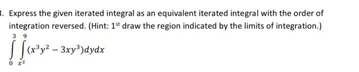 Solved Set up two different triple integrals in the orders | Chegg.com