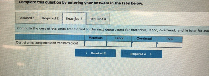 Solved Exercise 5 12 Equivalent Units Assigning Costs Cost Chegg