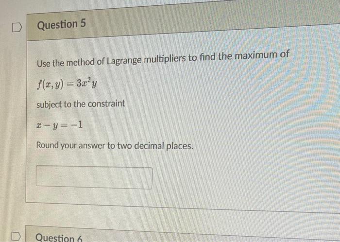 Solved Use the method of Lagrange multipliers to find the | Chegg.com