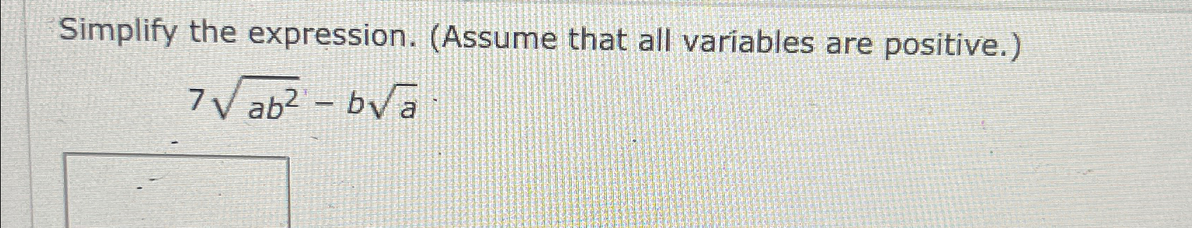 Solved Simplify the expression. (Assume that all variables | Chegg.com