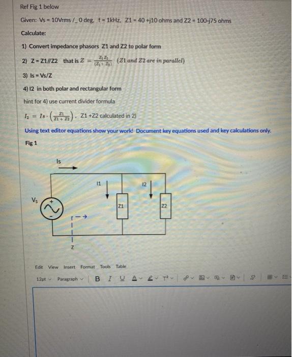 Solved Given the phasors and graph below (drawing not to | Chegg.com