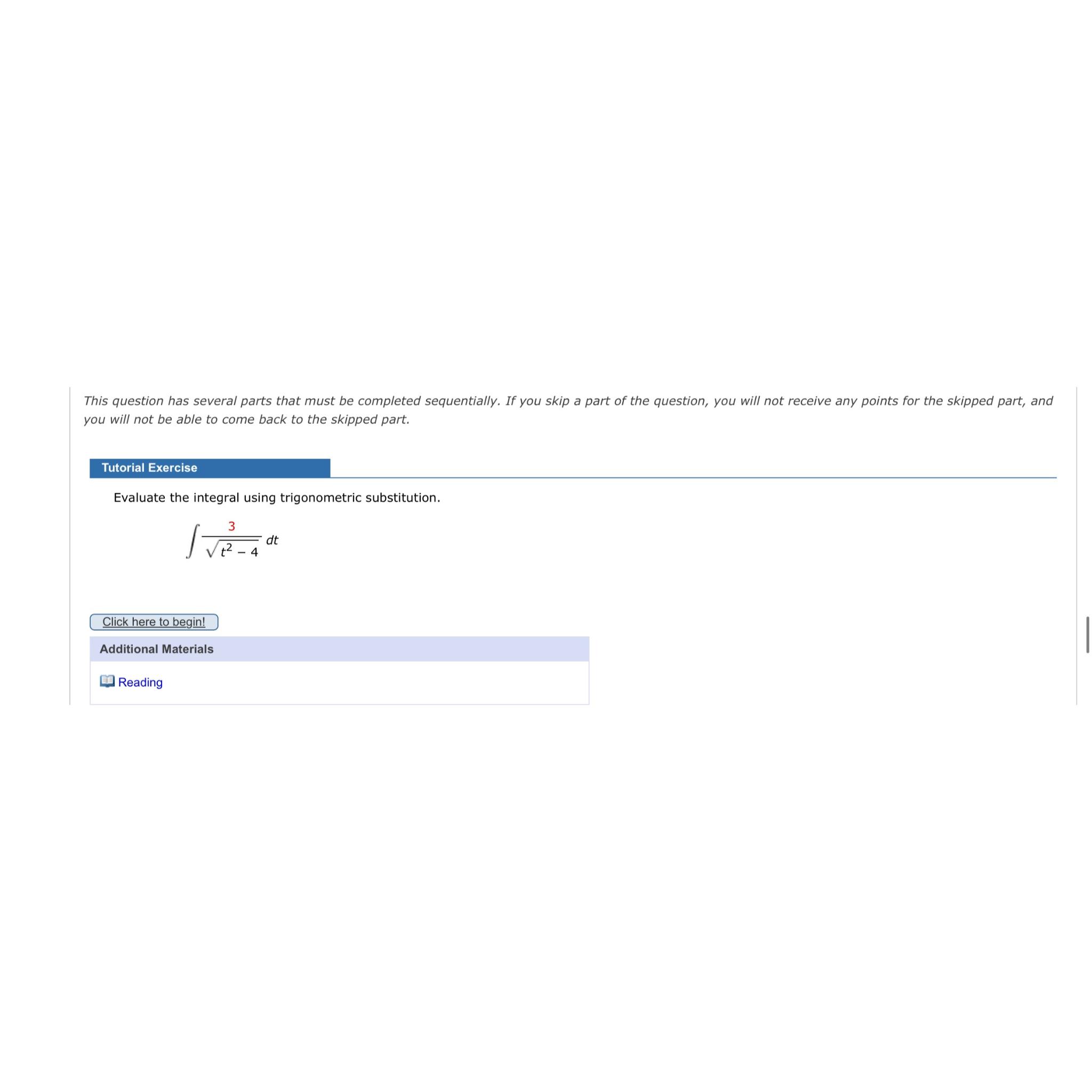 Solved you will not be able to come back to the skipped | Chegg.com