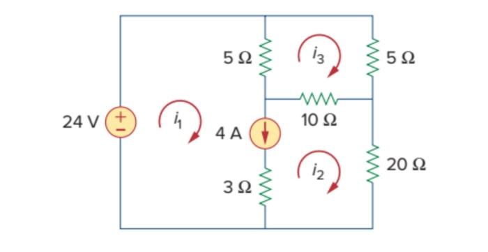 Solved Calculate the mesh currents and branch currents of | Chegg.com Solved Calculate the mesh currents and branch currents of | Chegg.com