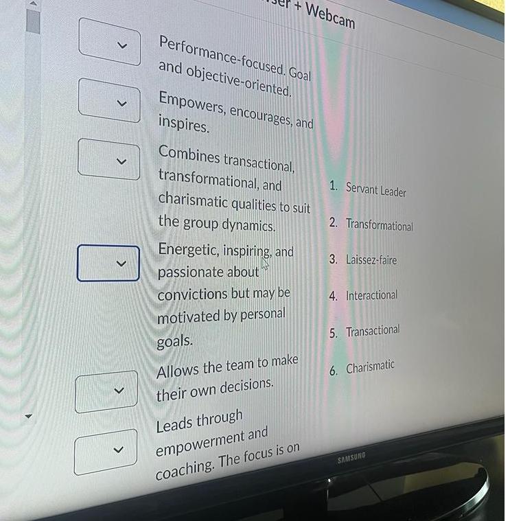 Solved Performance-focused. Goal and | Chegg.com