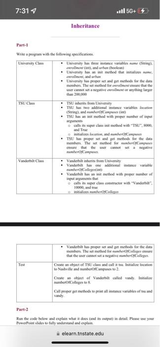 Solved Write a peogram with the following specifications. | Chegg.com
