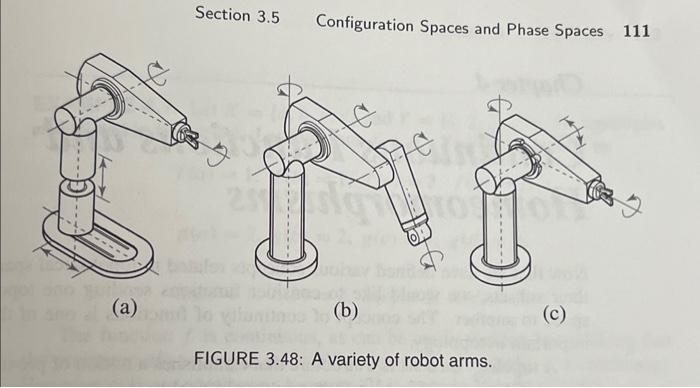 3.40. Determine the configuration space for each of | Chegg.com