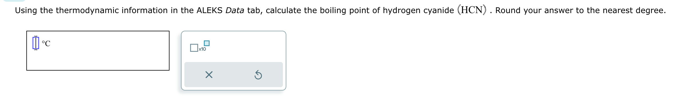 Solved Using the thermodynamic information in the ALEKS Data | Chegg.com