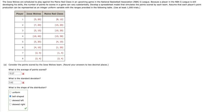 Solved production can be represented as an integer uniform | Chegg.com