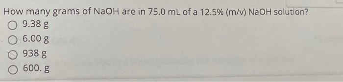 Solved A salt solution was made by combining 45g of NaCl | Chegg.com