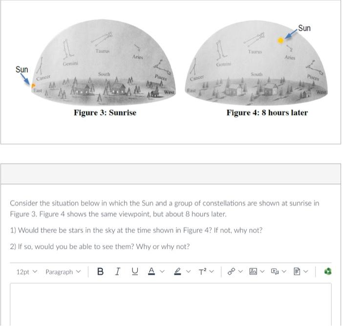 Solved Consider the situation below in which the Sun and a | Chegg.com