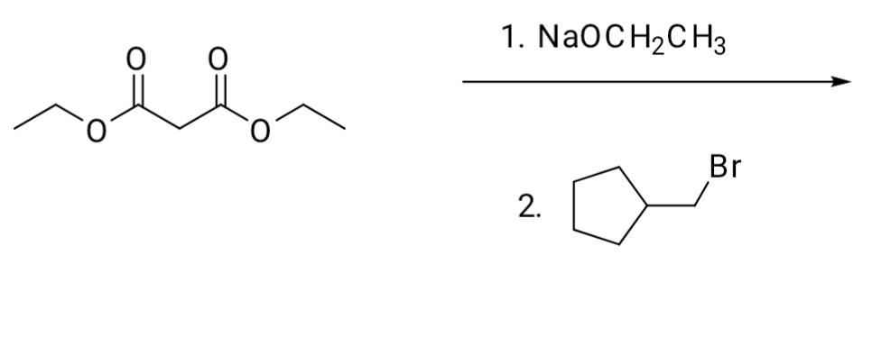 Solved 1. NaOCH2CH3 2. | Chegg.com