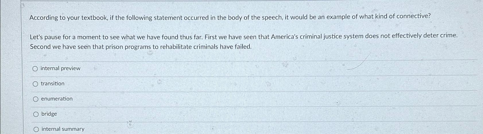 Solved According to your textbook, if the following | Chegg.com