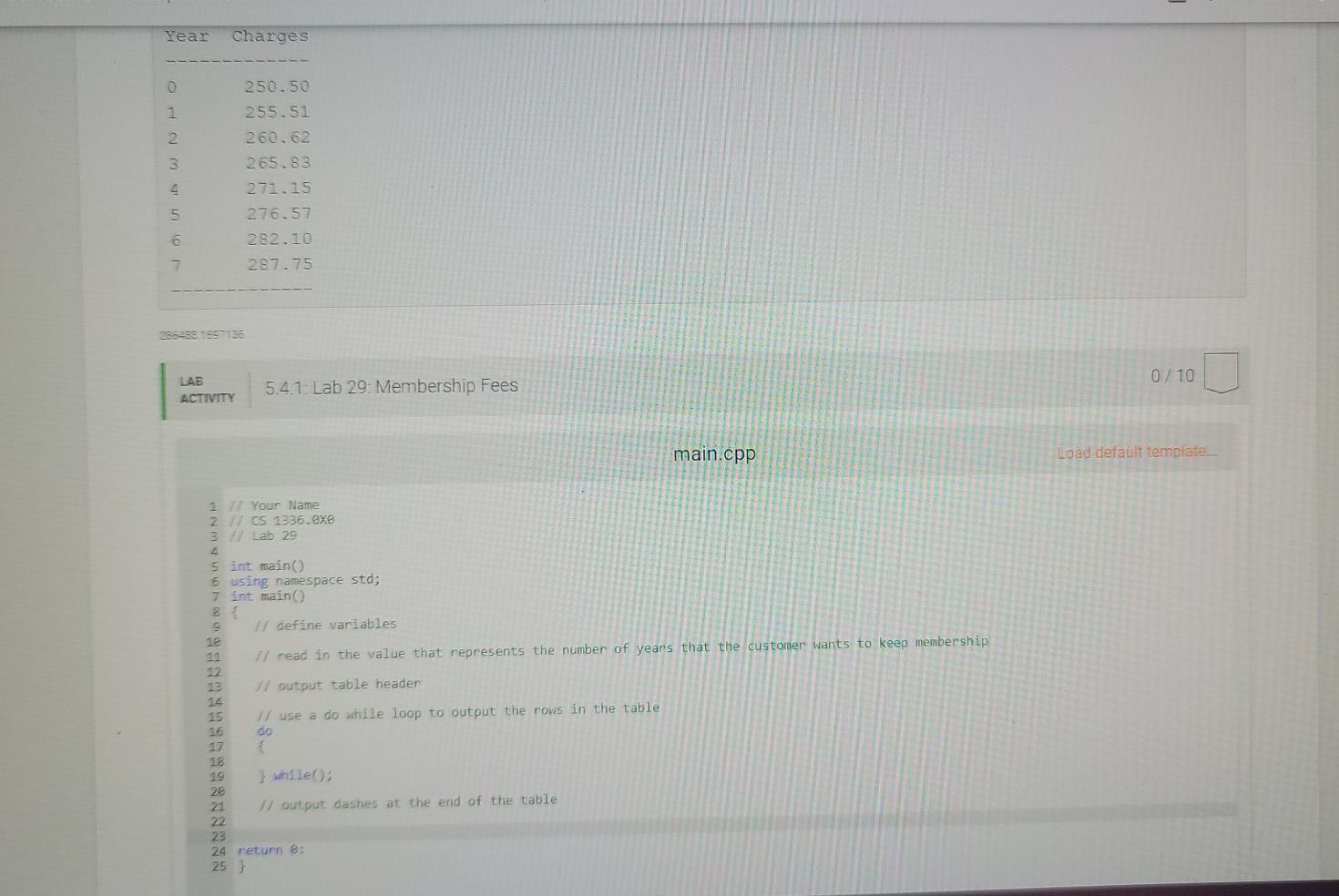Solved 5.4. La 29. vermbership Fees E zyBooks catalog 5.4 | Chegg.com