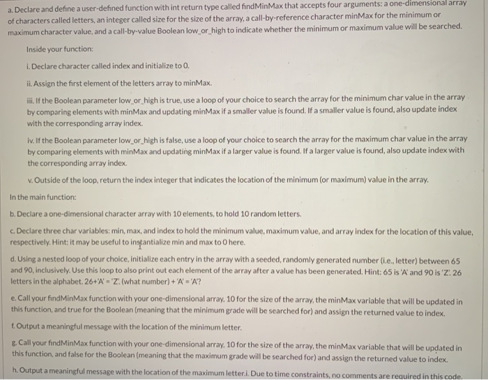 Solved a. Declare and define a user-defined function with | Chegg.com