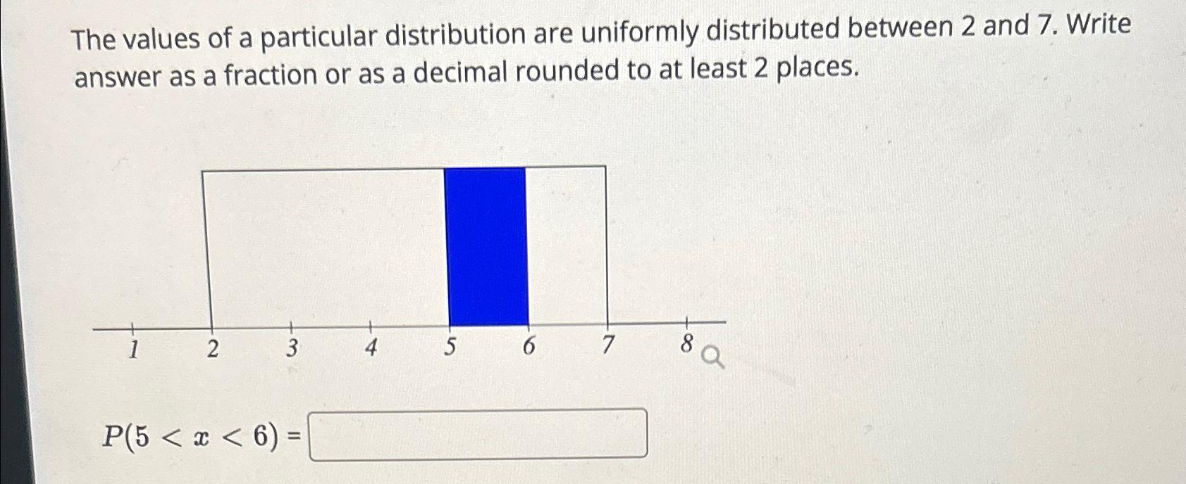Solved The values of a particular distribution are uniformly | Chegg.com