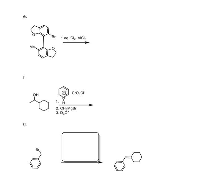 Solved (70 points; 10 points each) Predict the product(s) | Chegg.com Solved (70 points; 10 points each) Predict the product(s) | Chegg.com
