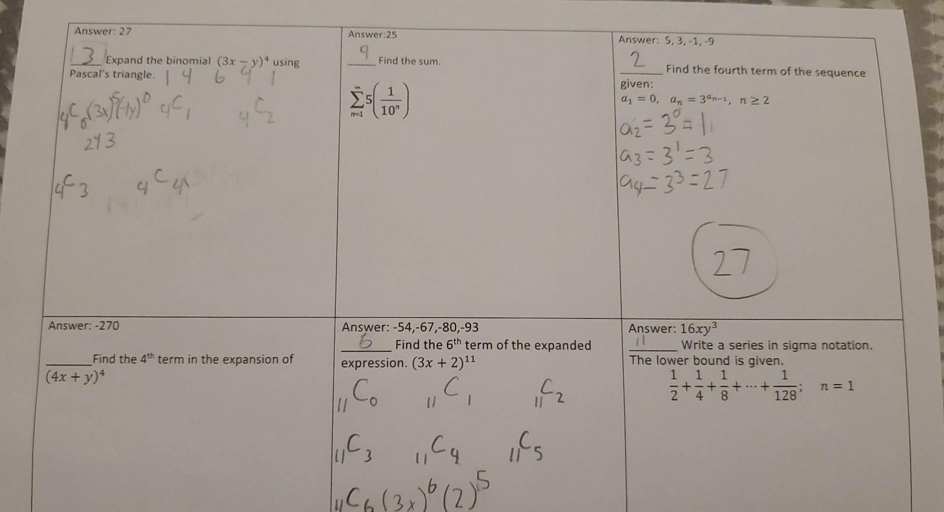 Solved problem and then find the answer. Proceed until all | Chegg.com