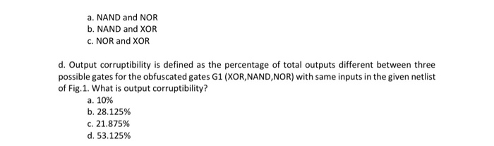 Solved Q.1. An attacker has access to a working IC with | Chegg.com