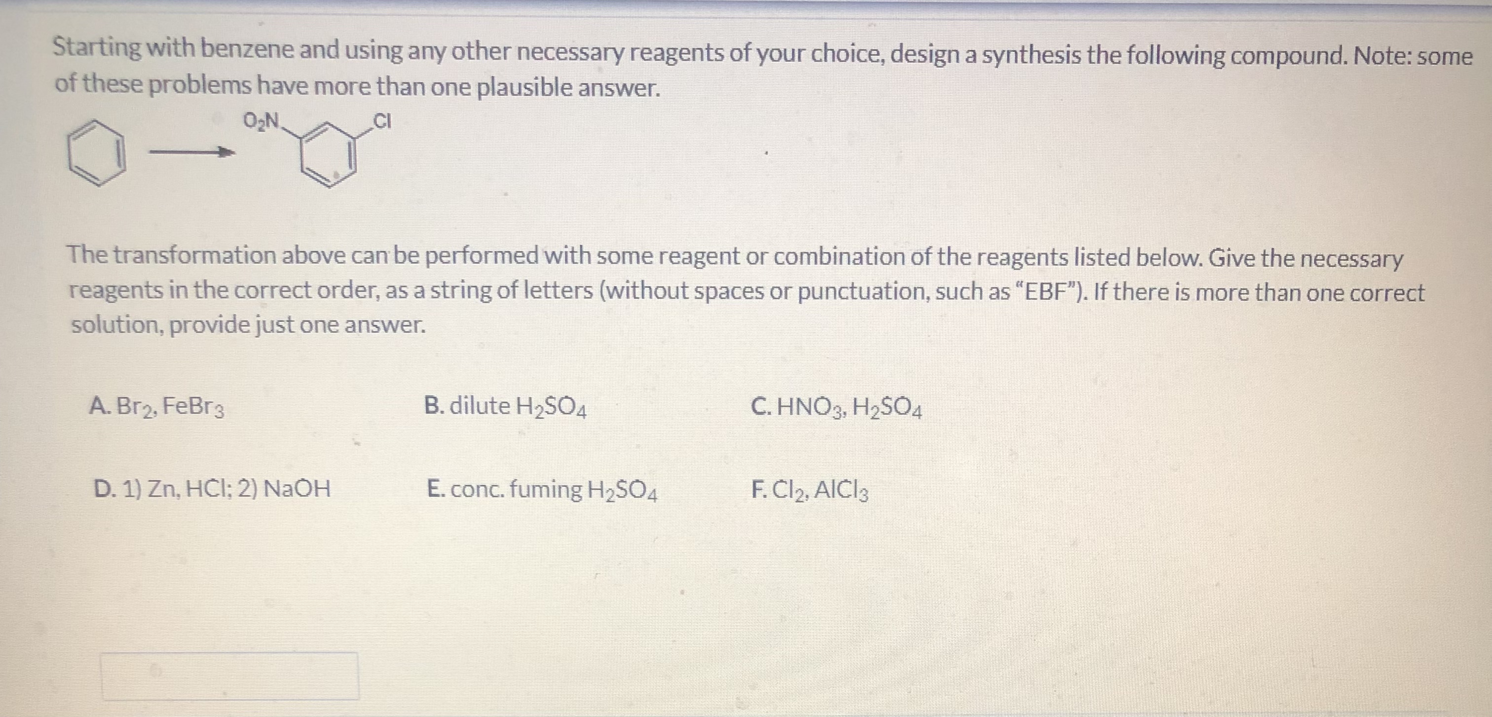 Solved I need help with this synthesis question. Starting | Chegg.com