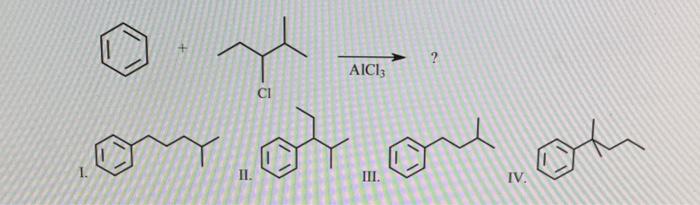 Solved NO2 Br F 1. II. III. IV. the benzene ring. For | Chegg.com
