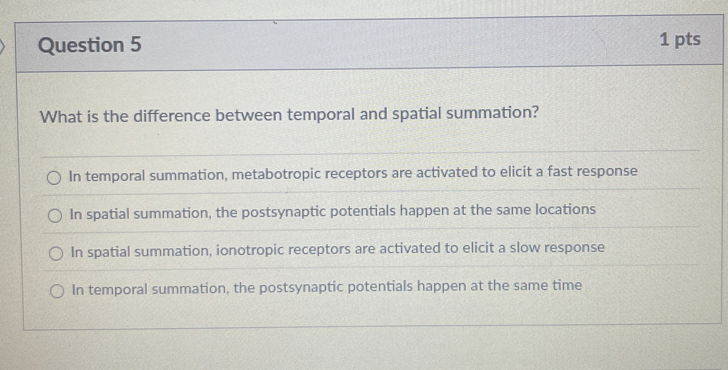 Solved Question 5What is the difference between temporal and | Chegg.com