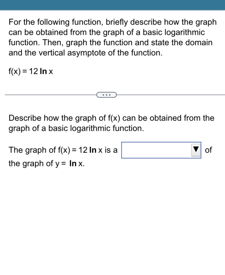 Solved For the following function, briefly describe how the | Chegg.com